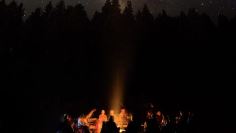 Gathered Around A Campfire - Seattle Mennonite Church
